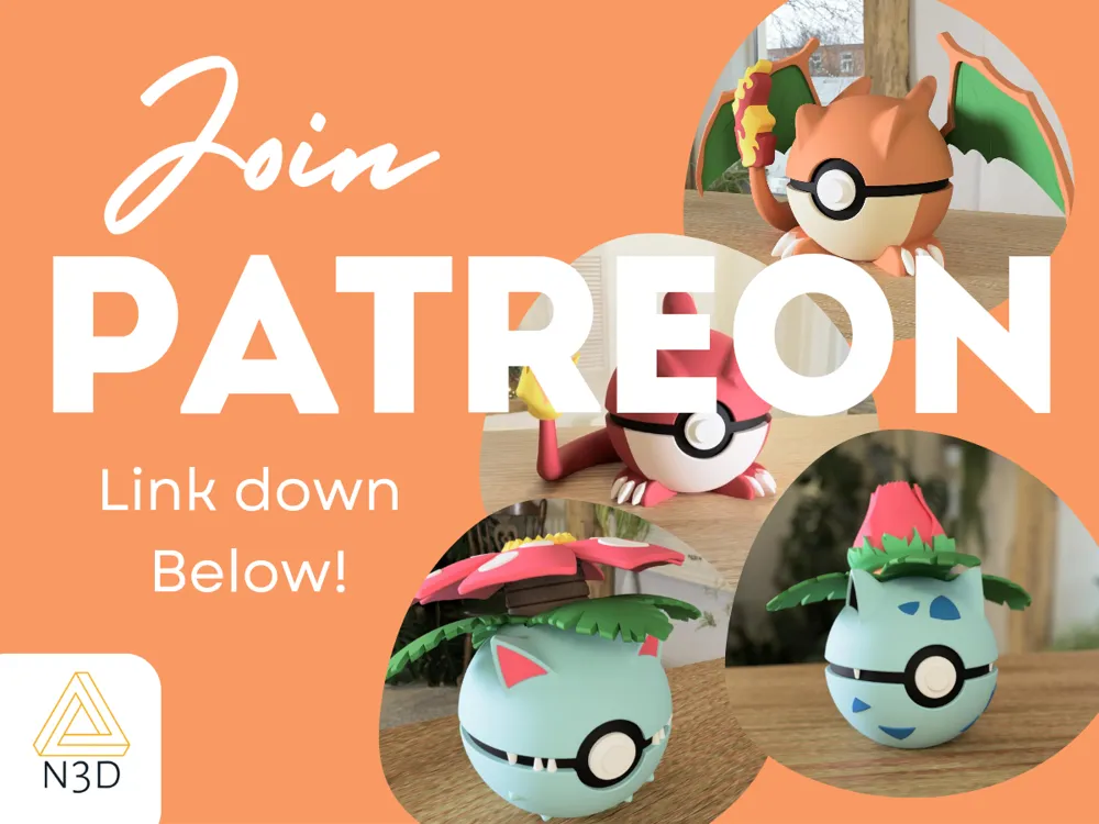 Dream Ball - Pokemon Pokeball Collection by N3D - MakerWorld