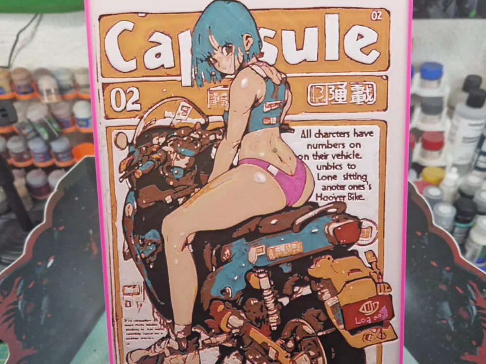 Dragon Ball Hueforge - Bulma by Dakiren - MakerWorld