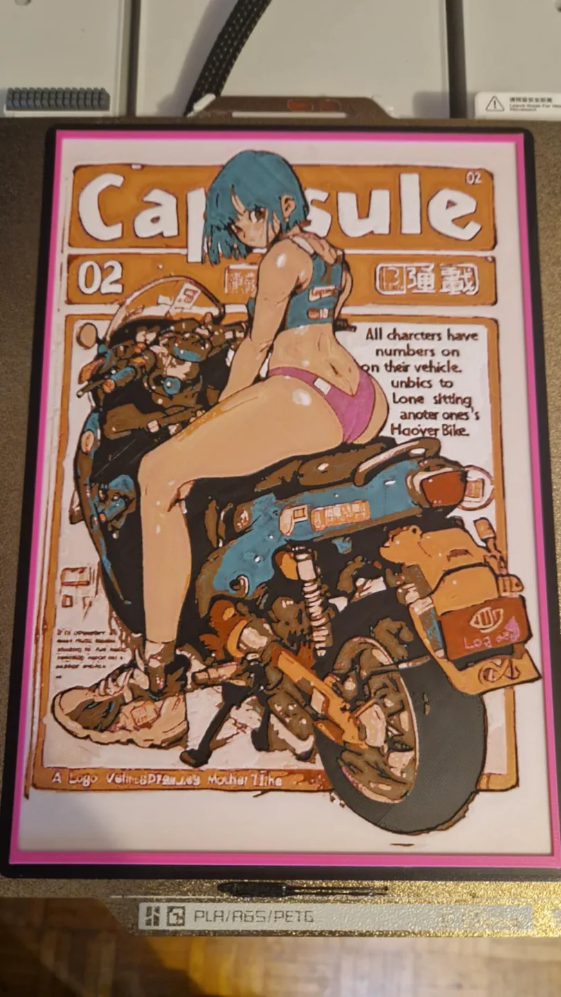 Dragon Ball Hueforge - Bulma by Dakiren - MakerWorld