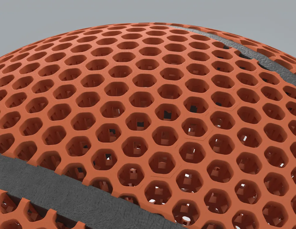 Airless Basketball Final Version - Free 3D Print Model - MakerWorld