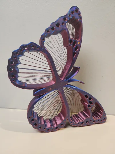 String Butterfly by briankstan MakerWorld: Download Free 3D Models