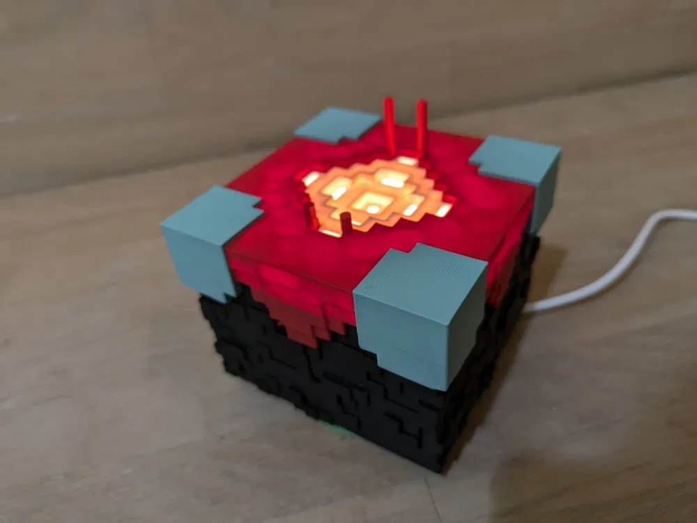 Minecraft enchanting table lamp LED kit 001 by divido MakerWorld ...