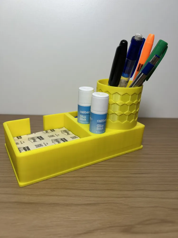 Simple Desk Organizer - Free 3D Print Model - MakerWorld