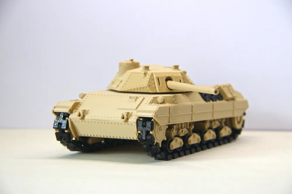 意大利P43 BIS坦克|1/35tank| by 菱鲛LJiao - MakerWorld