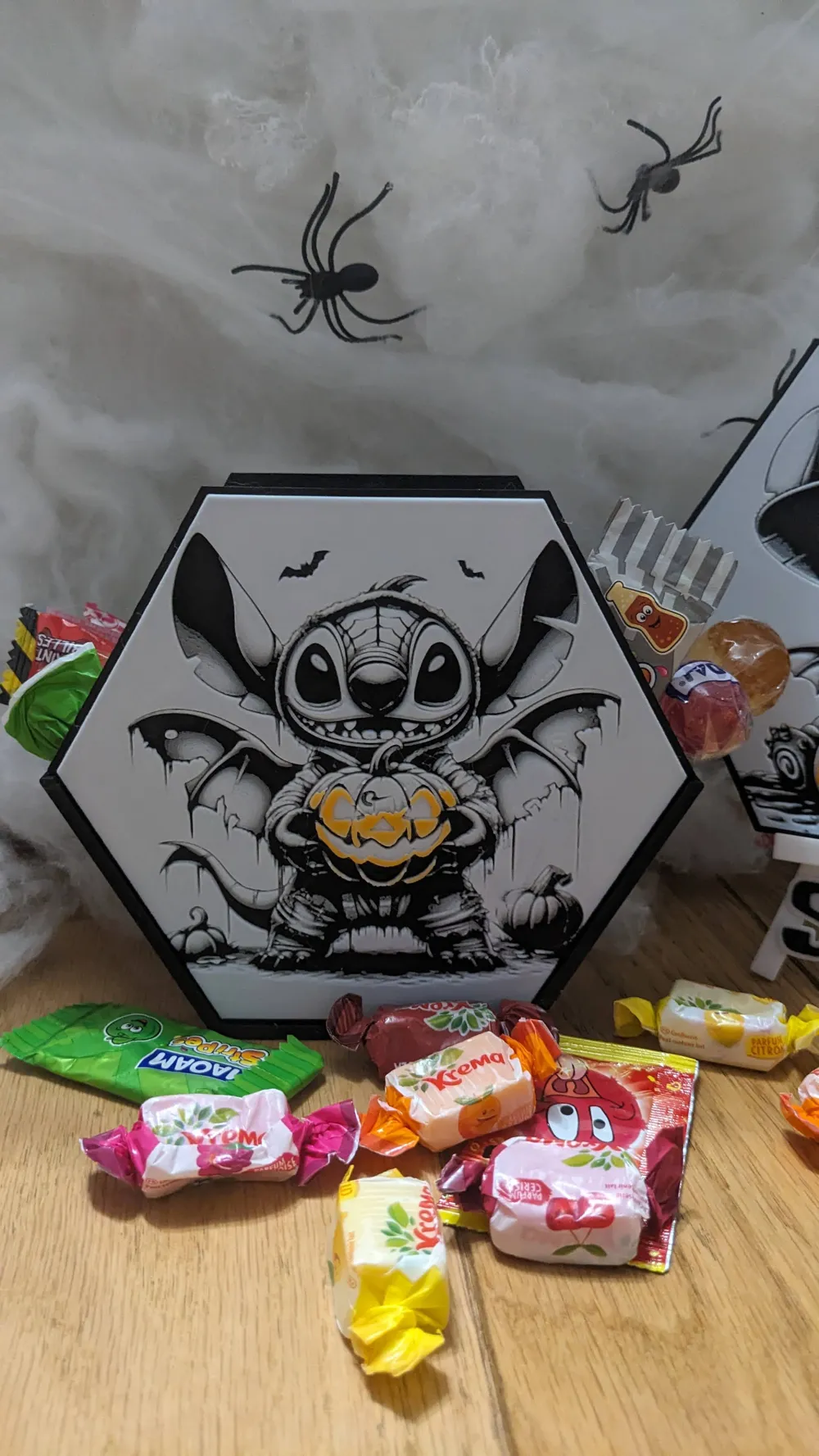 Halloween Stitch Candy Box - Free 3D Print Model - MakerWorld