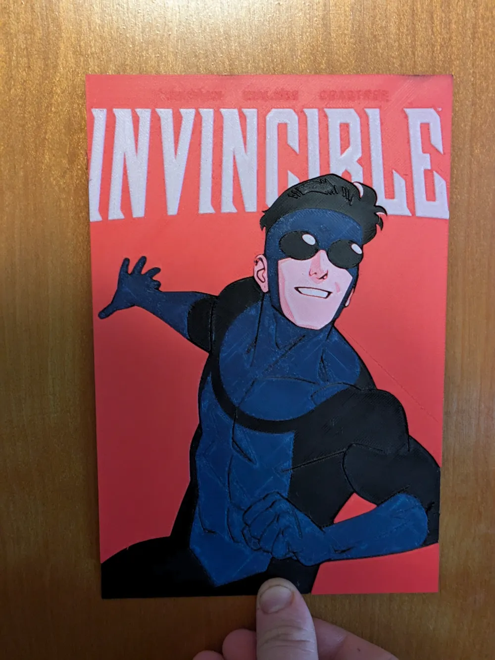 Invincible Wall Art by DeathbyX MakerWorld: Download Free 3D Models