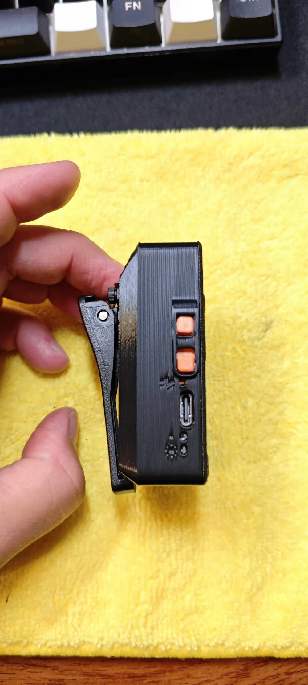 Carcasa Wio Tracker L1 Pro con clip de 28 mm para walkie-talkie ...