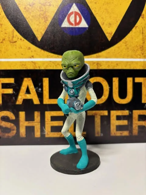 Alien Invader - Fallout 4 Inspired - Free 3D Print Model - MakerWorld