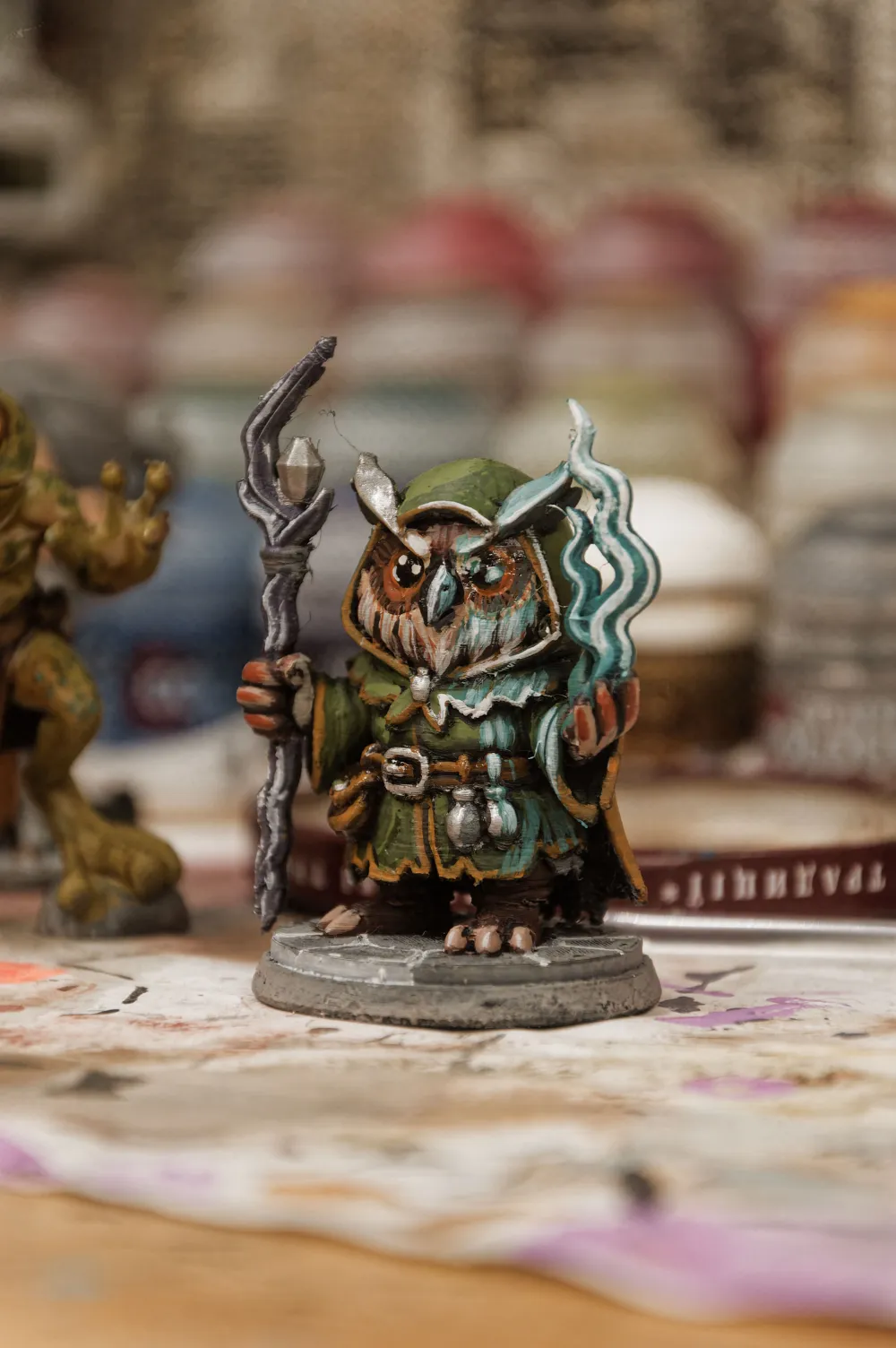 Owl Wizard Miniature – DND Fantasy 3D Print by Redsing_ART MakerWorld ...