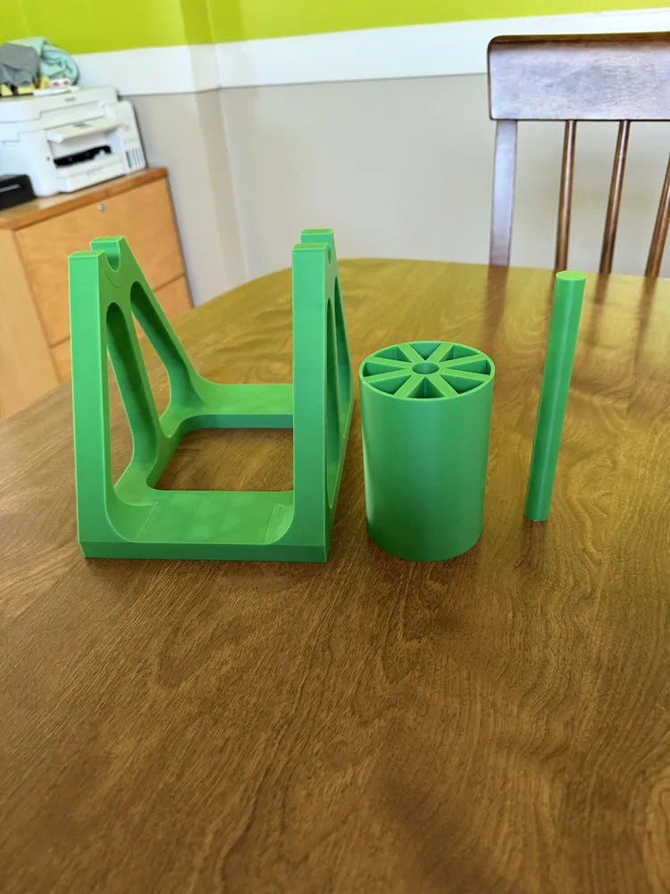 3" Core Label Holder For UPS 4x6 Roll 940 Labels - Free 3D Print Model ...