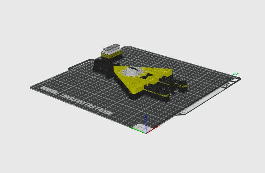 Bill Cipher (gravity Falls) by The 3d prince 👑 MakerWorld: Download ...