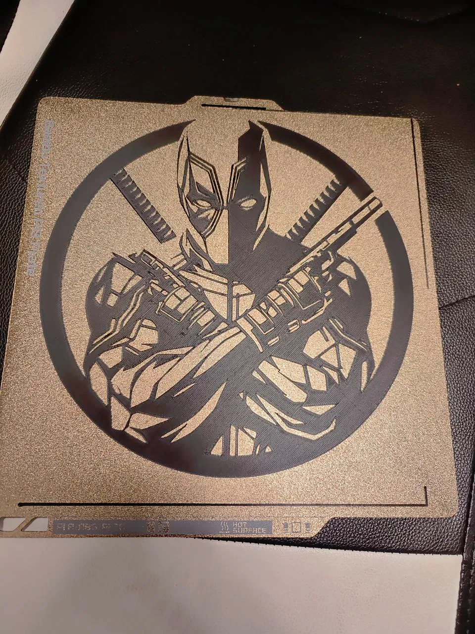 Deadpool Tattoo, Wall, Door, Window by Lox-3D - MakerWorld