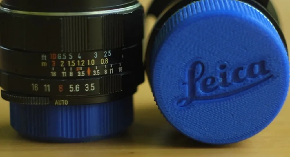 Leica M Rear Cap (Label) Remixed by caroot - MakerWorld