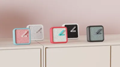 Modular Desktop Clock. Modern Topographic Design by Abstractia Design ...