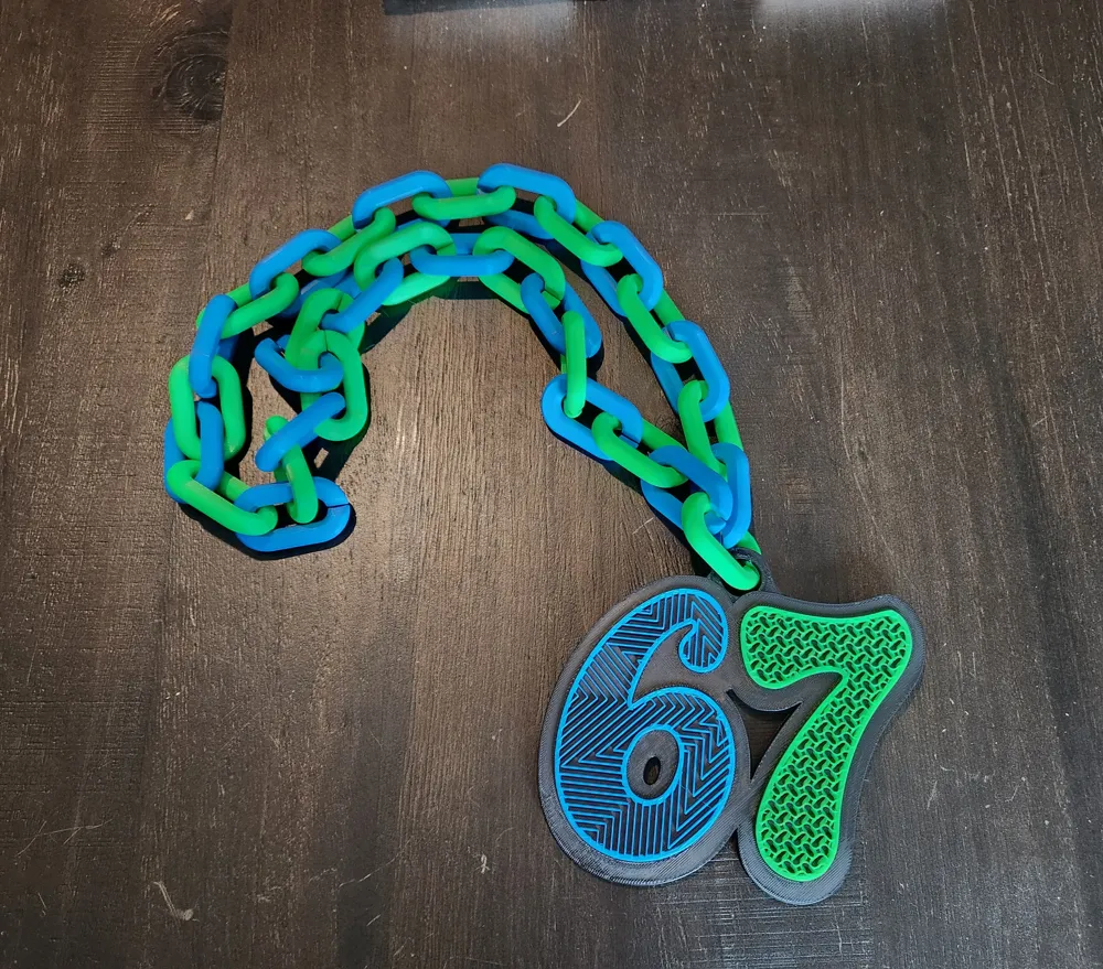 67 Hype Chain by Slayer3D MakerWorld: Download Free 3D Models