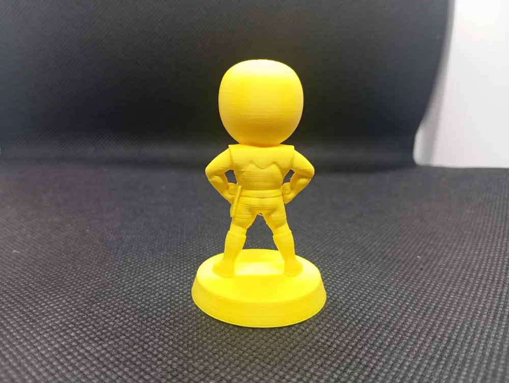 Yellow Power Ranger Chibi Toy Figurine for Kids by DreamMesh MakerWorld ...
