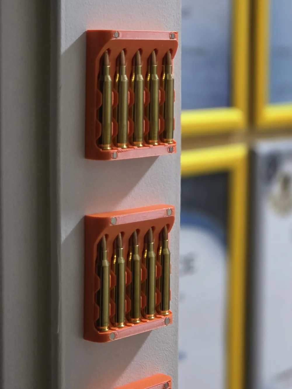 Ammo Box 223 (custom Text, stackable, snap in) - Free 3D Print Model - MakerWorld