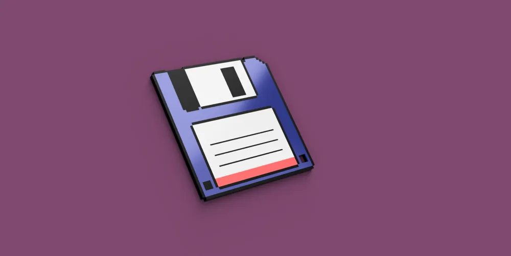Floppy disk / diskette by CoNcLuZiOn - MakerWorld