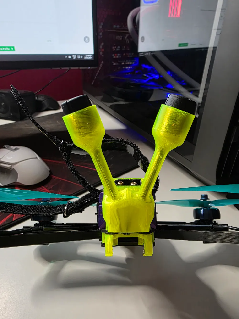 SpeedyBee Mario 5 DJI O4 Air Unit Pro antenna mount by Ranno Randmaa ...