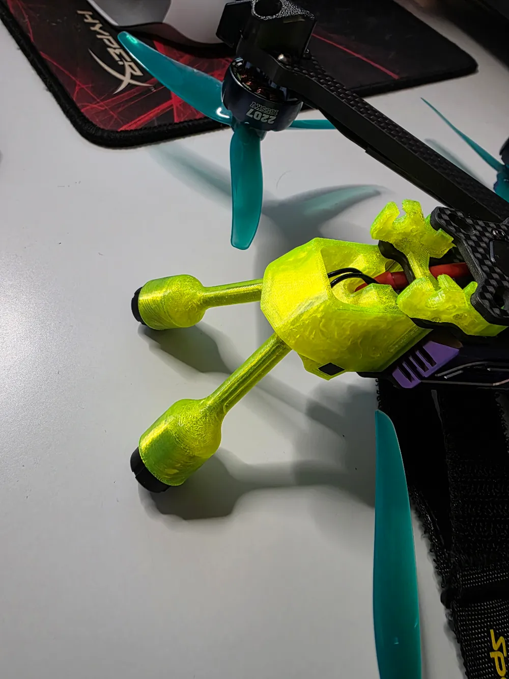 SpeedyBee Mario 5 DJI O4 Air Unit Pro antenna mount by Ranno Randmaa ...