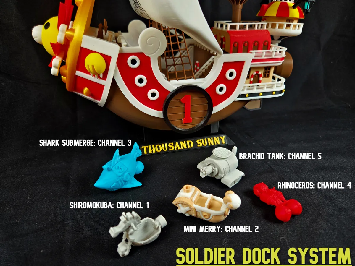 ONE PIECE BATTALION - Soldier Dock System by Savy_Maker MakerWorld ...