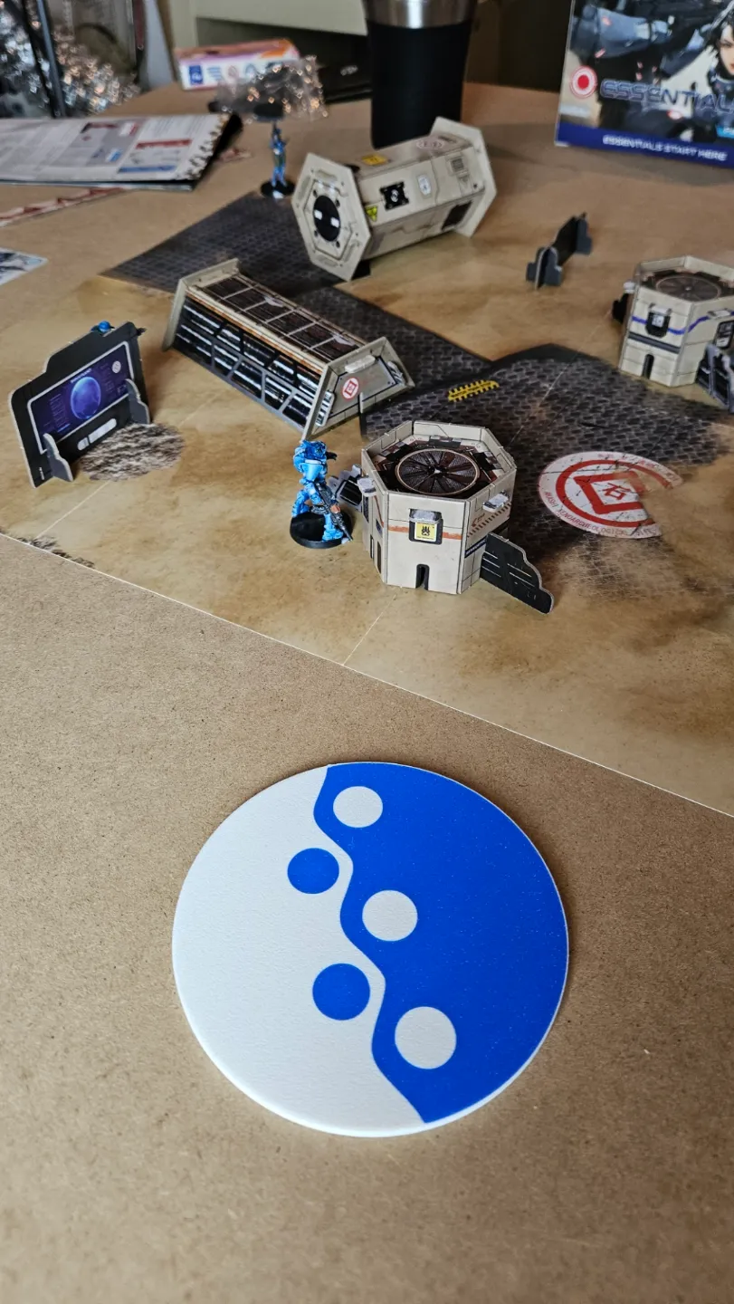 Panoceania Coaster - Infinity by Maranar - MakerWorld