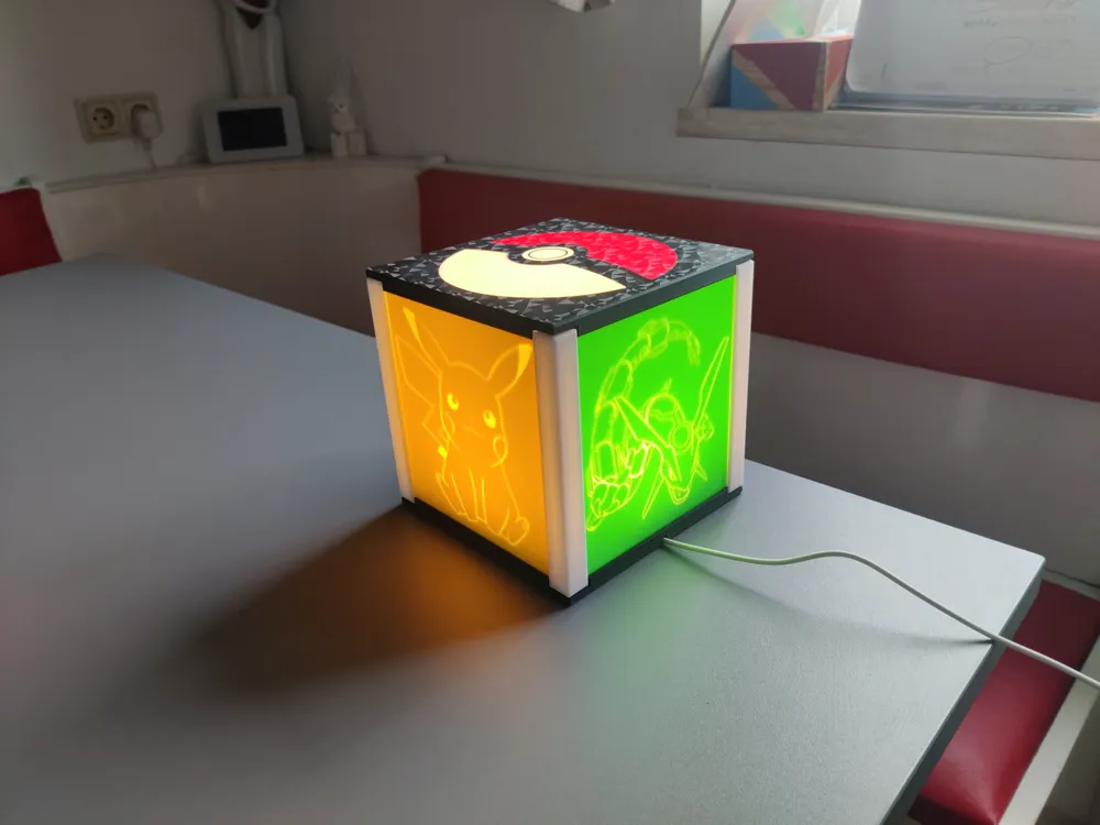 Modular Pokemon Lamp by DG Design - MakerWorld