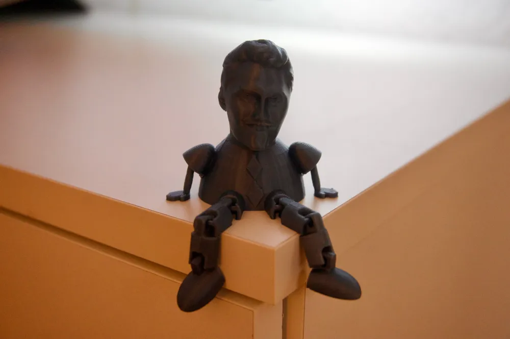 Charlie Kirk Flexi Buddy - Free 3D Print Model - MakerWorld
