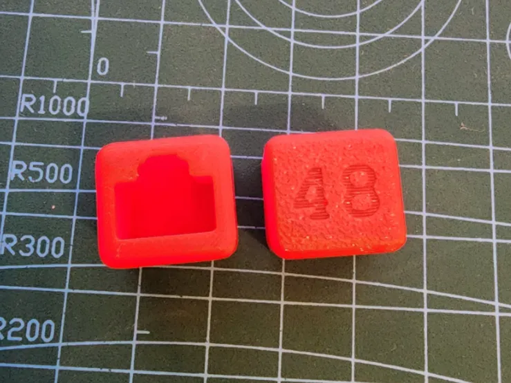 RJ45 Cap With Numbers - Free 3D Print Model - MakerWorld