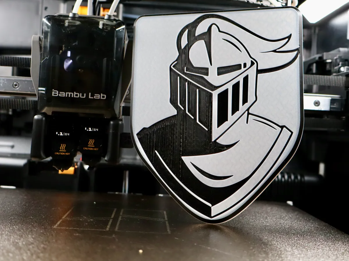 Knight Shield - Free to sell Remixed by Bleeding Purple MakerWorld ...