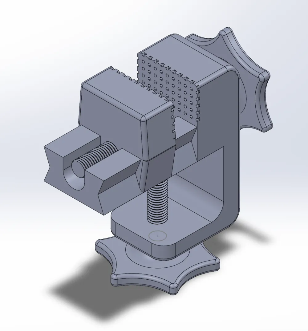 Small Desk Vise by Aces101011 - MakerWorld