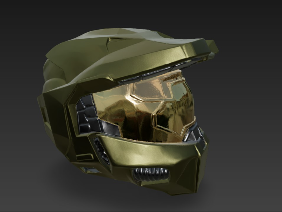 Halo Infinite Helm von 臭榴莲 MakerWorld: Kostenlose 3D-Modelle herunterladen