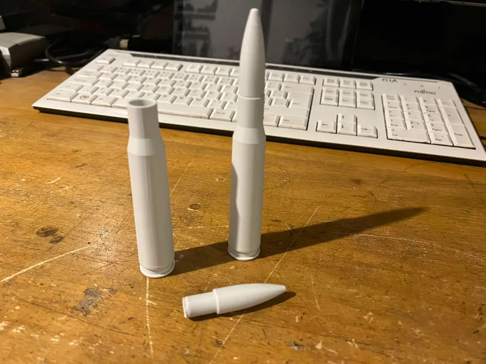 Imitation of a .50 BMG cartridge - Free 3D Print Model - MakerWorld