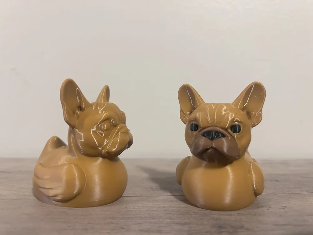 French Bull Dog Rubber Duck by K3DPrint MakerWorld: Download Free 3D Models