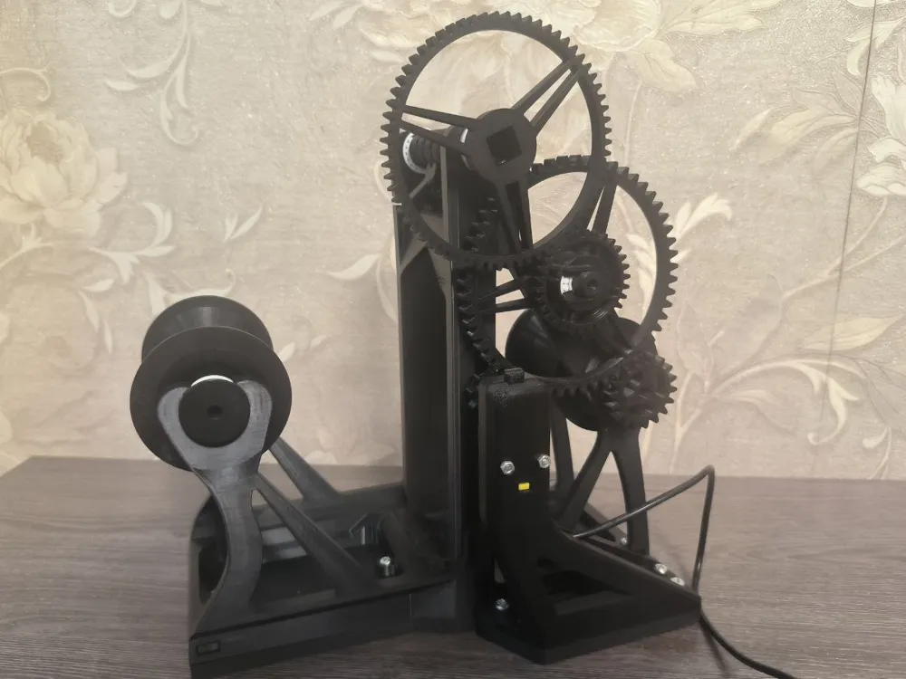 Spool Winder remixed with ballbearings motorized - Free 3D Print Model ...