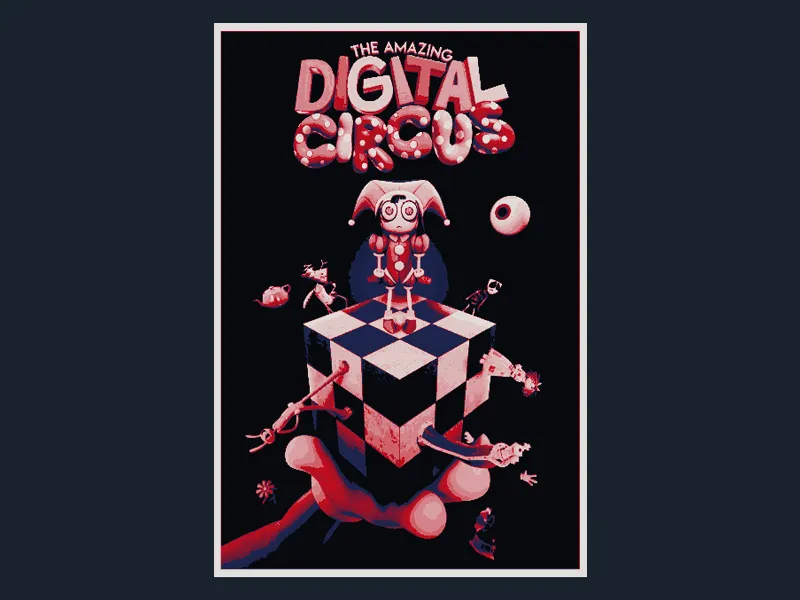 The Amazing Digital Circus (Series Poster) - Free 3D Print Model ...