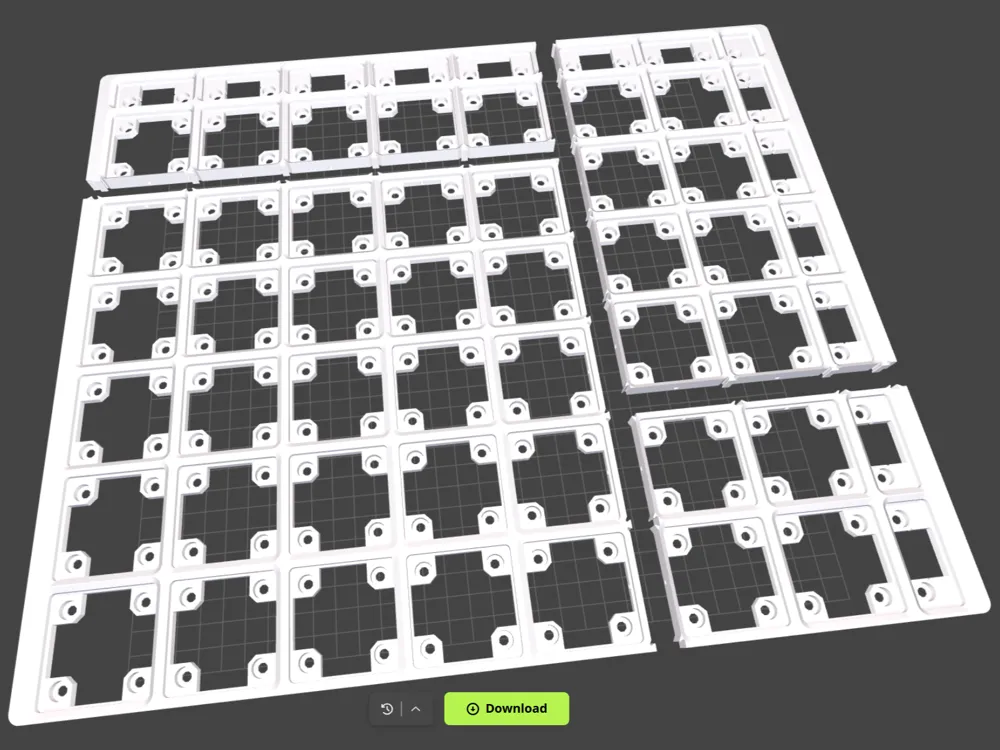 GRIPS: GRidfinity Interlocking basePlate System by TooManyThings MakerWorld: Download Free 3D Models