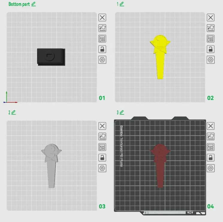 Mini Trophies Set – 1st 2nd 3rd Place Awards - MakerWorld 3D Model | 3Drop