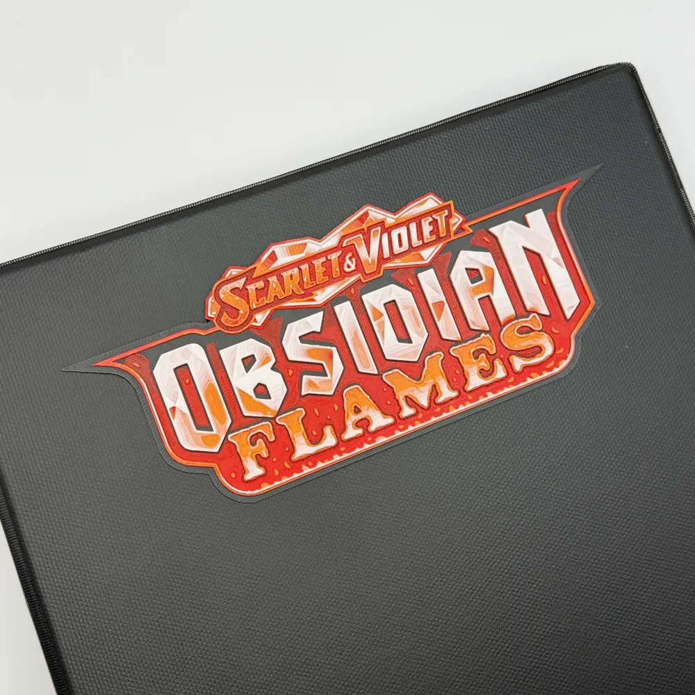 Pokémon: Scarlet & Violet—Obsidian Flames Logo by CMCosMic MakerWorld ...