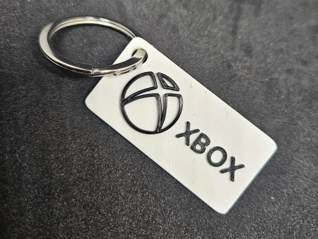 Keychain with the Xbox logo - Free 3D Print Model - MakerWorld