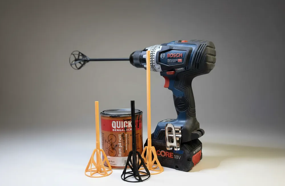Drill Paint and Epoxy Mixer - 3 sizes - Free 3D Print Model - MakerWorld