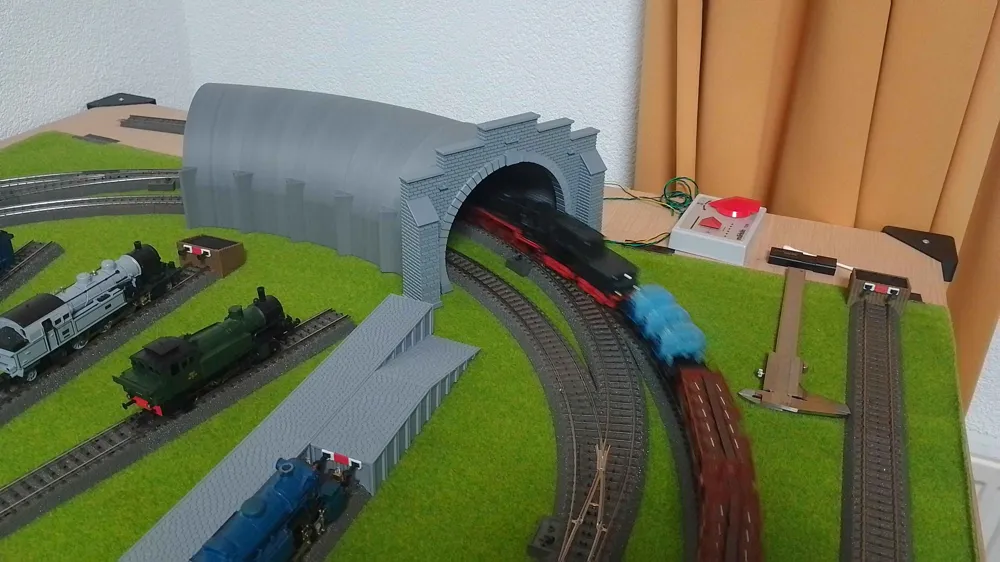 Marklin H0 Tunnel System C-Track - Free 3D Print Model - MakerWorld