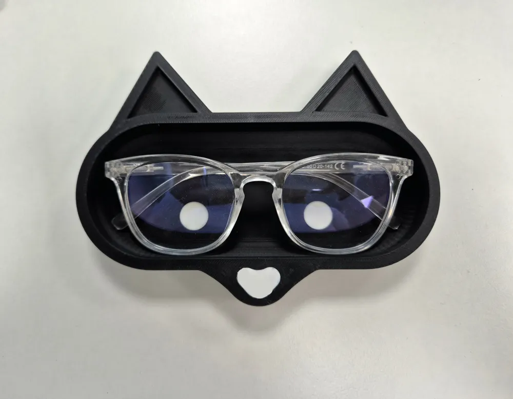 Glasses holder CAT - Free 3D Print Model - MakerWorld