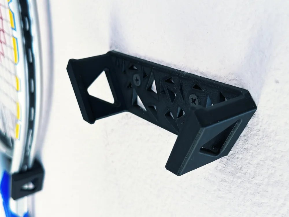 Tennis Racket Mount. by Snail - MakerWorld