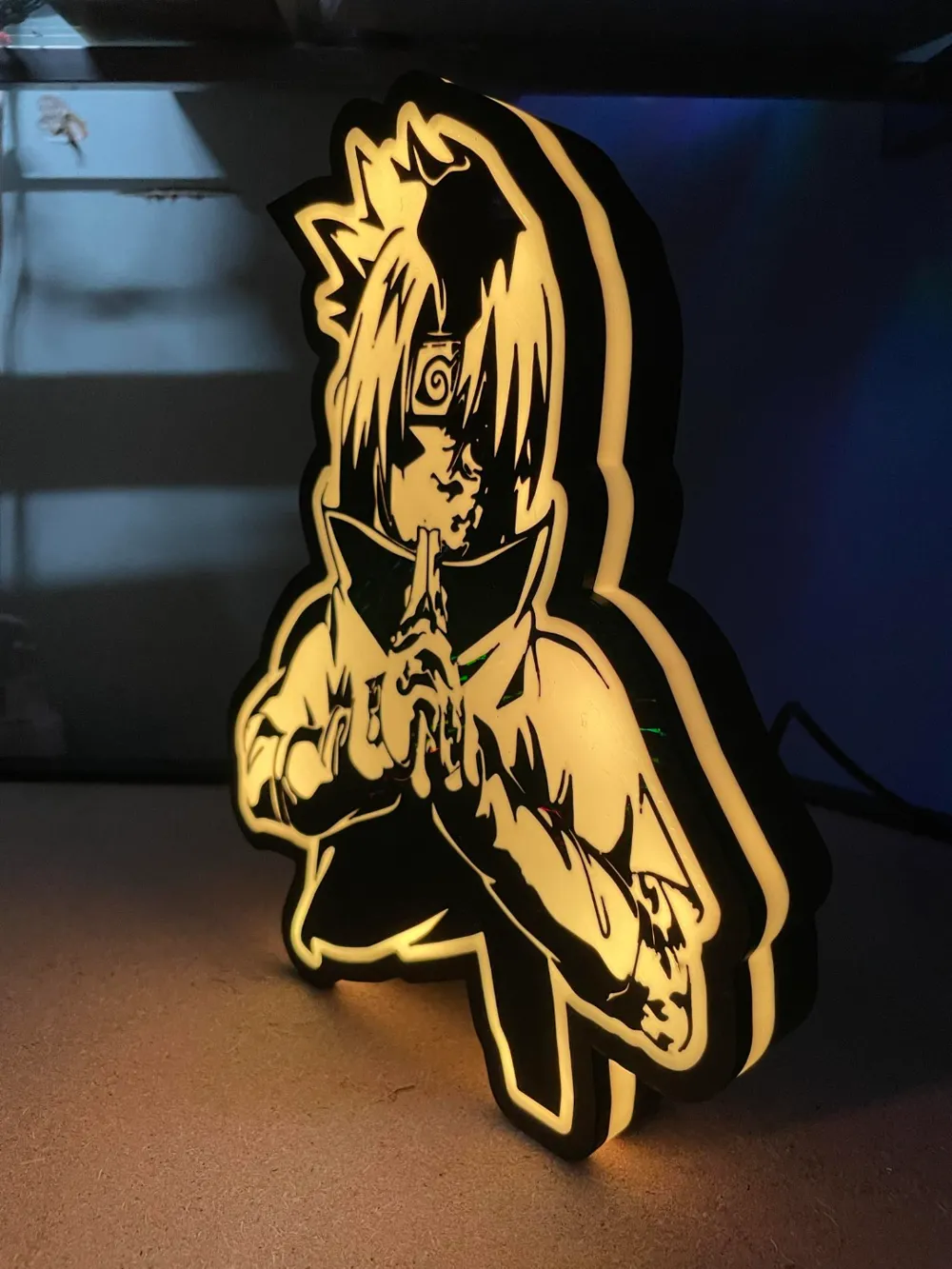 Sasuke Narato Character Lightbox by Nik - MakerWorld