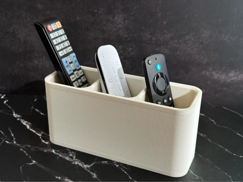 Elegant Remote Holder - Free 3D Print Model - MakerWorld