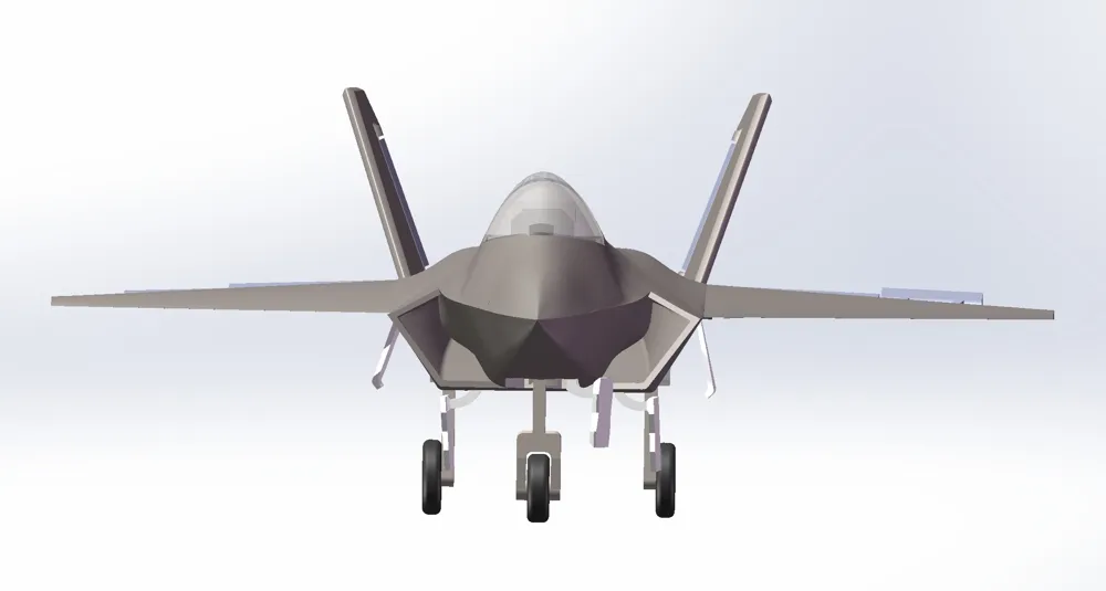 J35A_280mm tall, fully articulated, modular version, with foldable ...