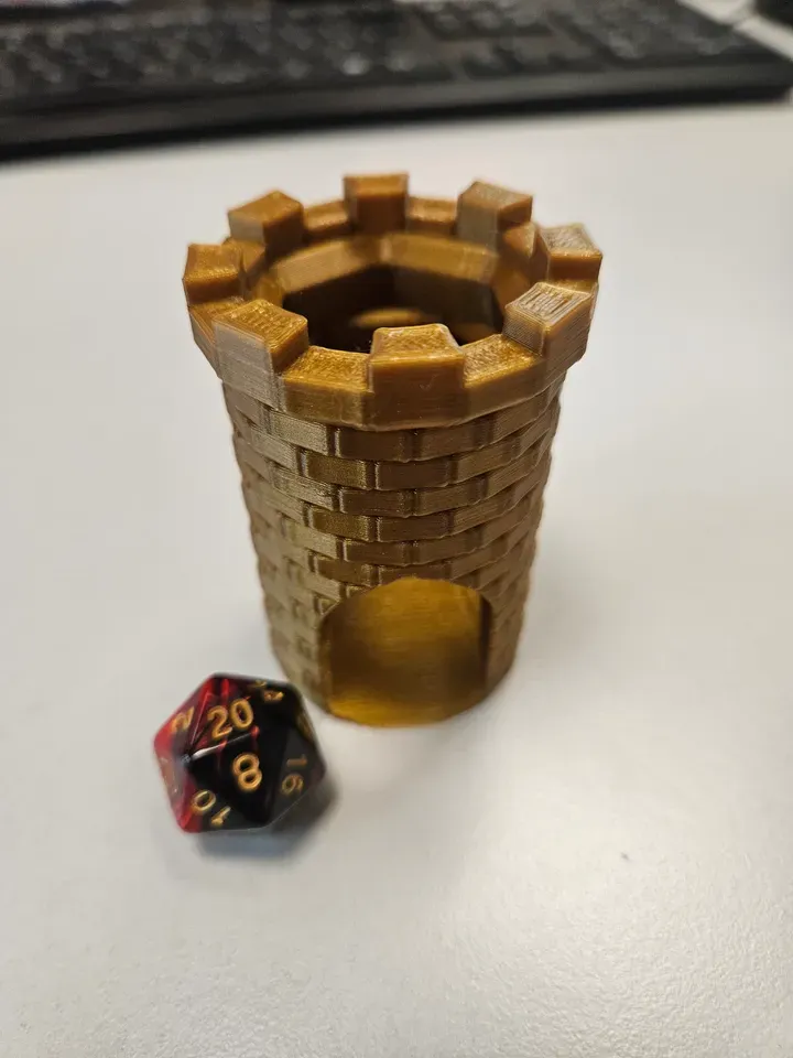 World's Smallest Dice Tower - Free 3D Print Model - MakerWorld