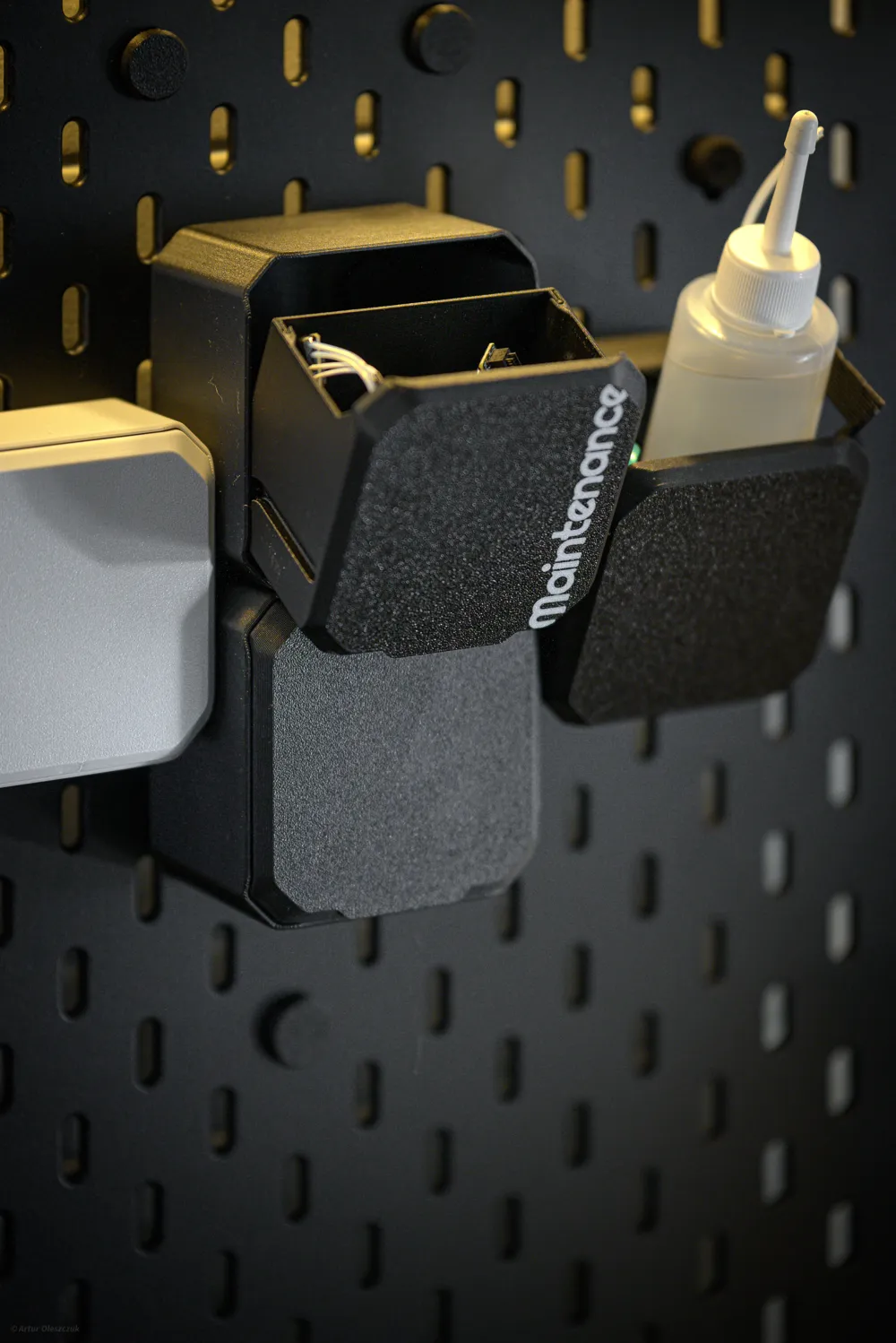 IKEA Skadis customizable tilt drawer SKADBOX - Free 3D Print Model ...