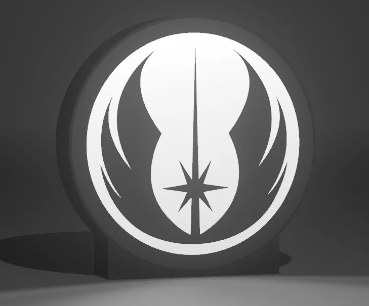 Light Box Jedi Star Wars by kalin3dlab MakerWorld: Download Free 3D Models